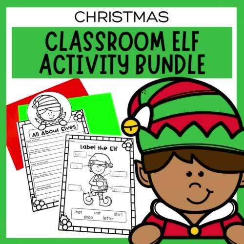 Christmas Classroom Elf Writing & Activity Bundle by Little Learner Hub