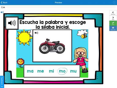 BOOM CARDS- Fonética Letra M by mrscortes | TPT