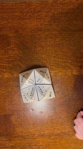 Dynamics Music Review Cootie Catcher Fortune Teller by From Do-Re-Mi To You