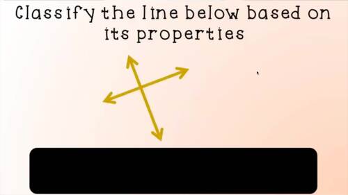 Parallel, Perpendicular, & Intersecting Lines Google Classroom™ Flash Cards