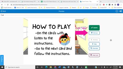 Listening Auditory Working Memory Following Directions Valentines Day ...