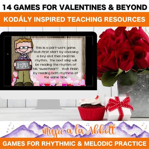 Valentine's Music: 14 Games for Music Practice for Valentine's & Beyond