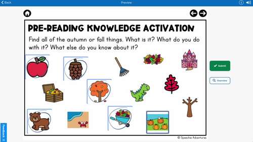 Pumpkin Soup Book Companion Boom Cards by Speechie Adventures | TPT