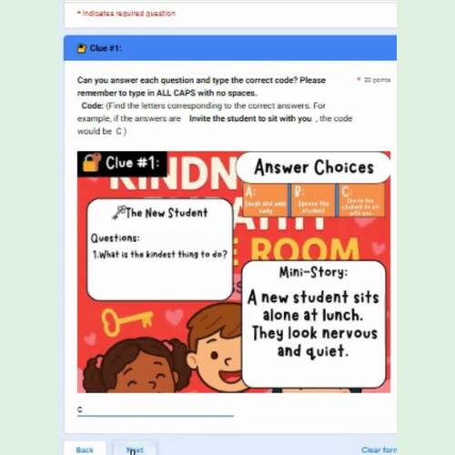 Kindness & Empathy Escape Room – February SEL Mission | Grades 2–3