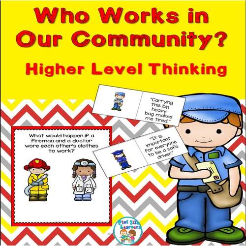 My Community | Community Helpers Activities | Community Workers | TPT