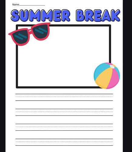 Summer Break Activity Bundle by Kirsti Yoder | TPT