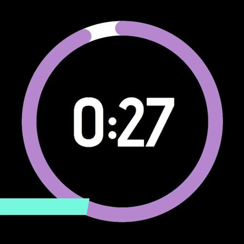 Visual Countdown Timers with Progression Circle for Class Slides PASTEL ...