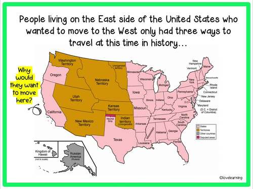 Westward Expansion Unit and Fun Activities - Pioneers, Gold Rush ...