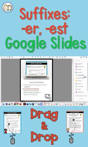 Suffix Worksheets - Google Slides - Digital Learning | TPT