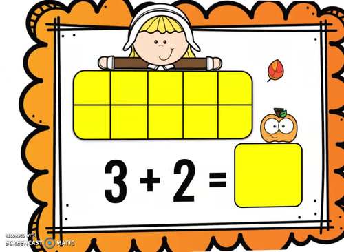 Ten Frame Addition Boom Cards™ Distance Learning Math by Creating 4 ESL