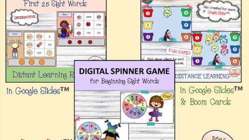 SIGHT WORDS DIGITAL GAMES BUNDLE by pens and doodles | TpT