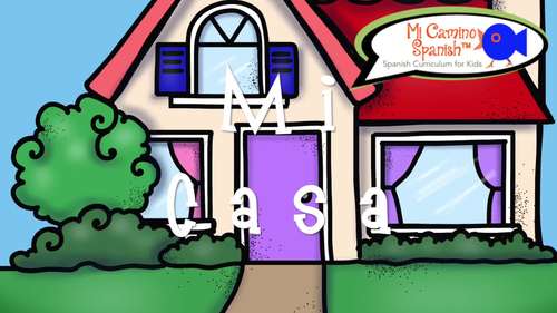 Learn Parts of a House in Spanish! (Teaching Video!) by Mi Camino Spanish
