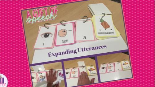 Apraxia Keep Talking Bundle for building utterances by A Gift of Speech