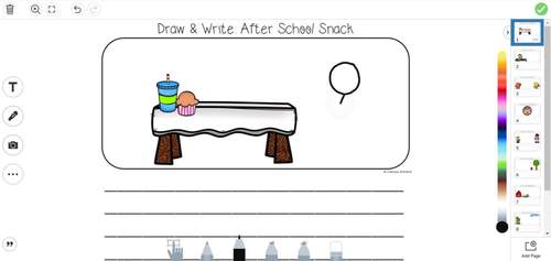Seesaw Draw and Write- September by Created by Chelsea | TPT