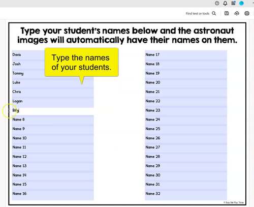 Space Themed Door Display Bulletin Board Décor Set | EDITABLE | Astronauts