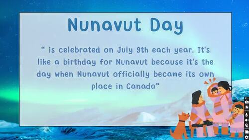 Nunavut Day Canada Inuksuk PowerPoint Lesson Quiz for 1st 2nd 3rd by ...