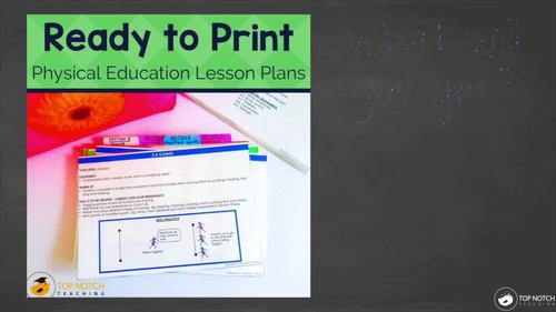 NO PREP Physical Education Lesson Plans | PE Activities and Games