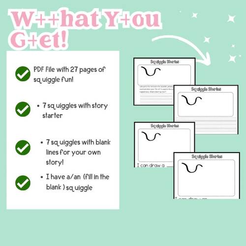 Squiggle Story Starters |Finish the Doodle Brain Break |Creating ...