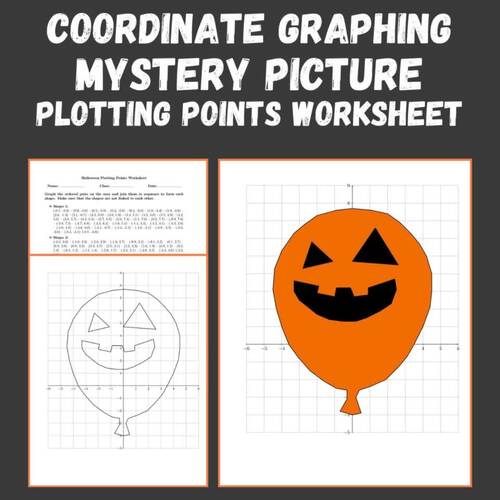 Coordinate Graphing: Use Your Math Skills to Reveal Fun Mystery Hidden ...