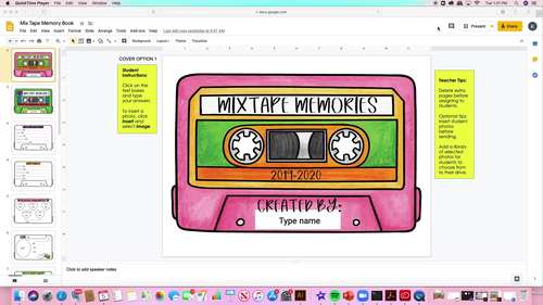 End of Year Classroom Memory Book - Digital and Print | TPT