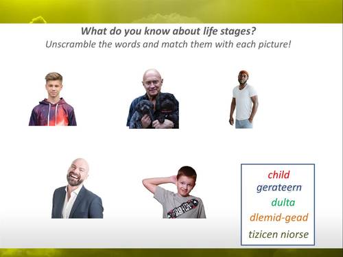 Talking about Life Stages Complete ESL Lesson for Mid-level (B1) Learners