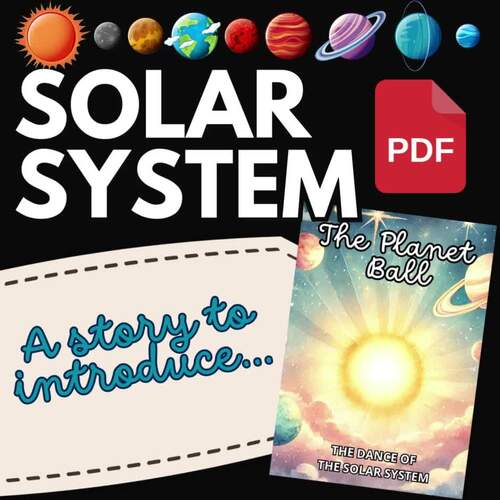 Solar System Project – Printable and Projectable Resource / PDF Book