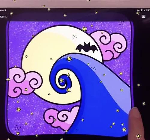 Halloween Counting Bats Clip Art. Spiral. Contando murciélagos. by Clip ...