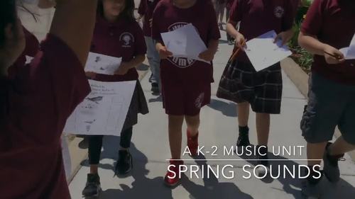 Spring Music Unit by A Sound Mind | TPT