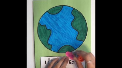 Earth Day Craftivity by Tidy Up and Teach | TPT