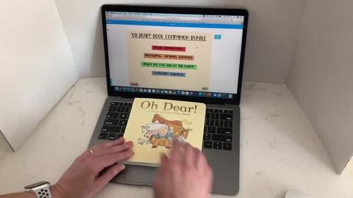 OH DEAR! BOOK COMPANION BUNDLE (AAC, SPEECH THERAPY) by SLP Britt
