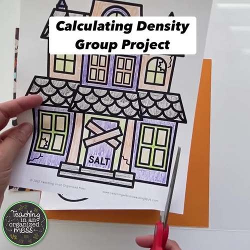 Calculating Density Halloween Science Project by Teaching in an ...