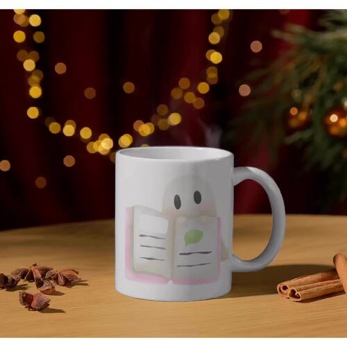 Ghost Readers Clipart | Spooky Reading Halloween PNG Bundle | TPT