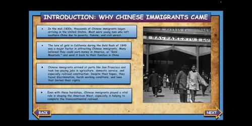Chinese Immigrants and Building the Transcontinental Railroad ...