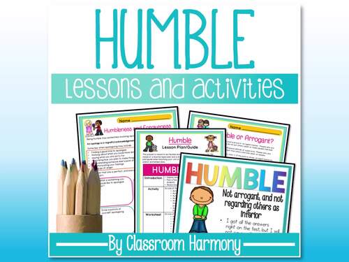 Humble SEL Lessons & Activities | Character Education for Grades K-5