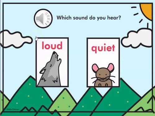 Loud and Quiet Identification - Interactive PowerPoint activity by ...