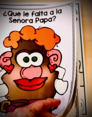 Adivina qué le falta a los señores papas - Body Parts Guessing Game in ...