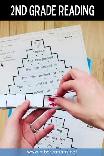 2nd Grade Magnetic Reading Worksheets, Phonics, Sight Words, & Sentence ...