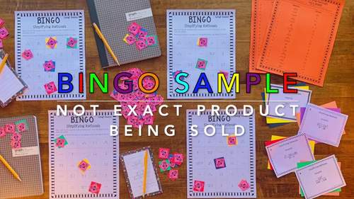 Adding and Subtracting Integers #2 Math Bingo Review Game by Qwizy