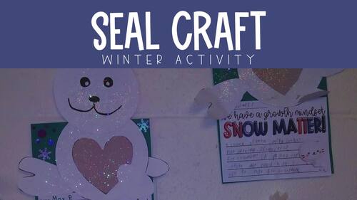 Arctic Seal Themed Winter Bulletin Board & Hallway Display | Seasonal ...