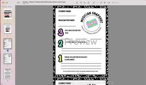 Women in Music Elementary Lesson | Women’s History Month Slides ...