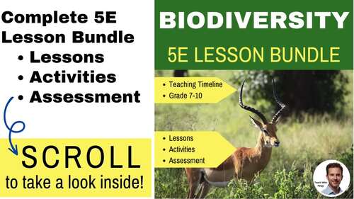 Biodiversity - Complete 5E Lesson Bundle by Teach With Fergy | TPT