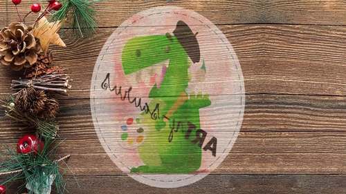 Analogous Christmas Ornament, Color Pencil by ARTy-saurus | TPT