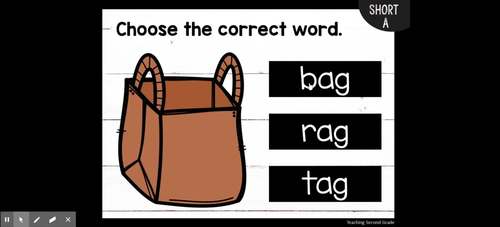 Short Vowel E Set 1 Google Slides™ by Teaching Second Grade | TpT