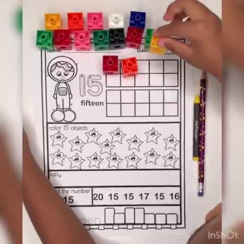 Teen Number Worksheets | K.NBT.1 | Tricky Teens by Motivated Learners
