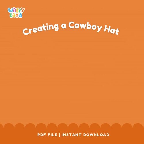 Creating a Cowboy Hat - Printable Craft for Kids by Wuffyland | TPT