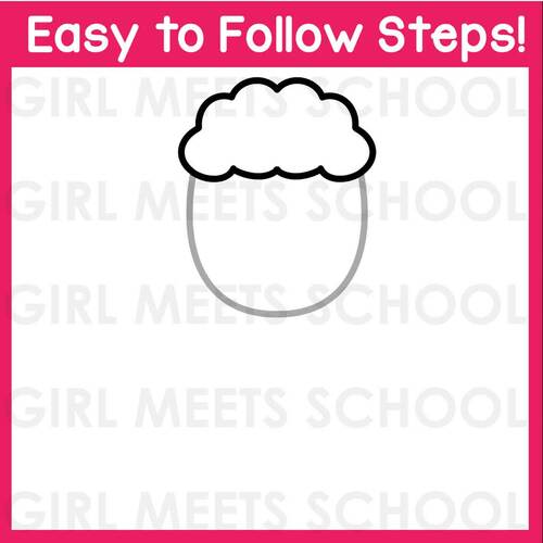 Spring Directed Drawing Clipart - Directed Drawing Spring Images