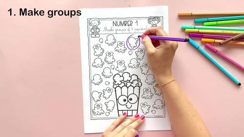 *THE BIG BUNDLE OF NUMBERS* by Lisa's Kindergarten Class | TpT