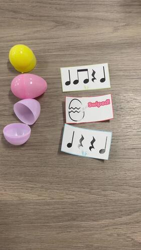 Rhythm Egg Hunt | Easter Game | Printable Elementary Music Activity for ...