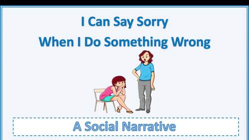 Making and Playing with Friends Social Story Autism ADHD Special Education