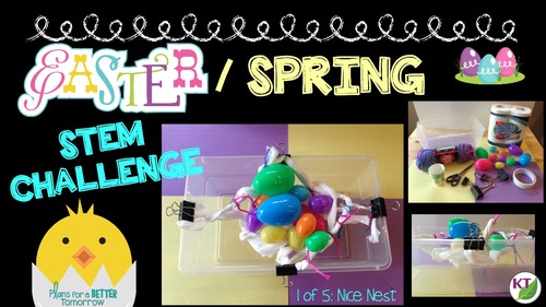 Spring STEM Activity - Nice Nest Video by Kerry Tracy Feel-Good Teaching
